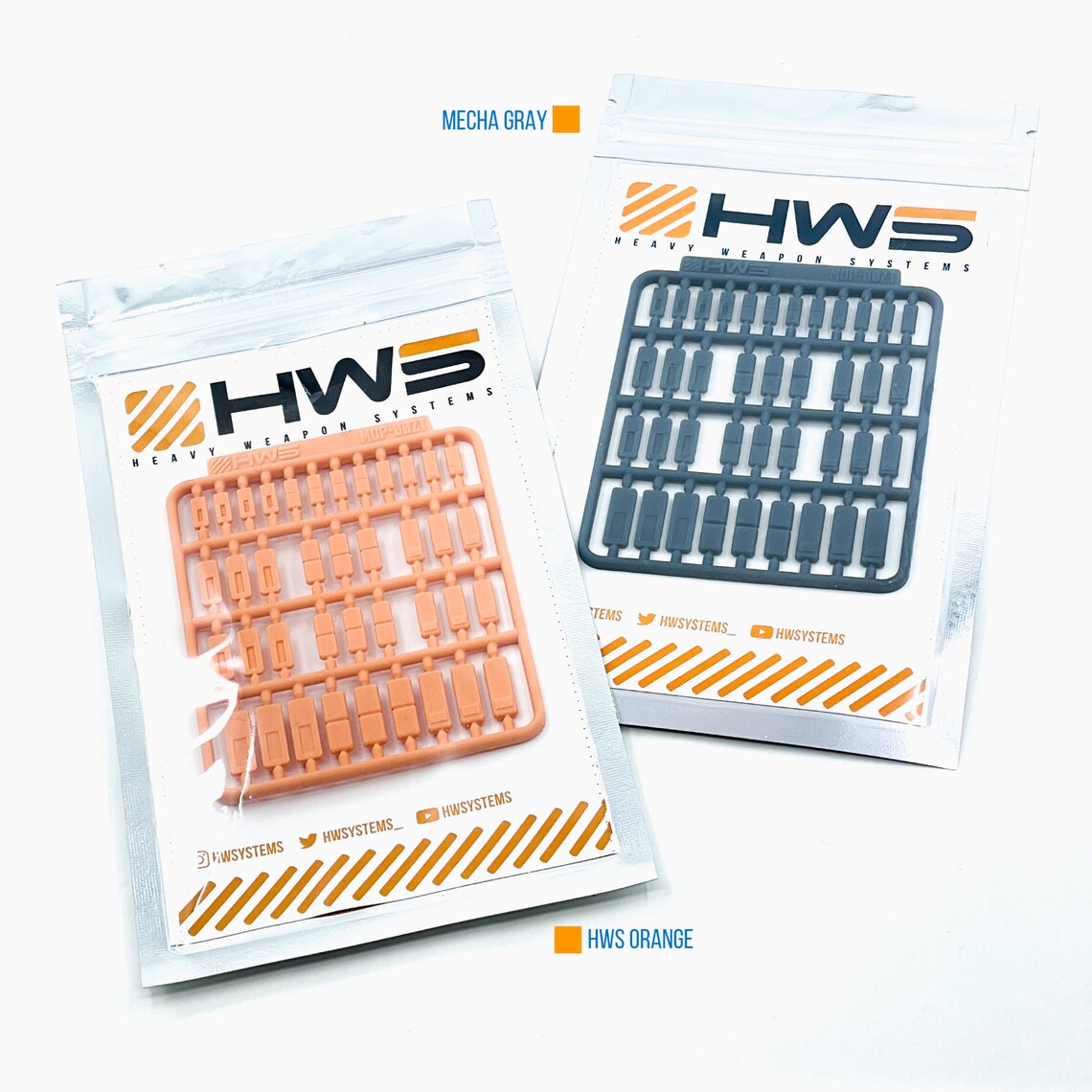 HWS - Mecha Detail Parts 002T (Rectangular Armour Plates I - THIN ...